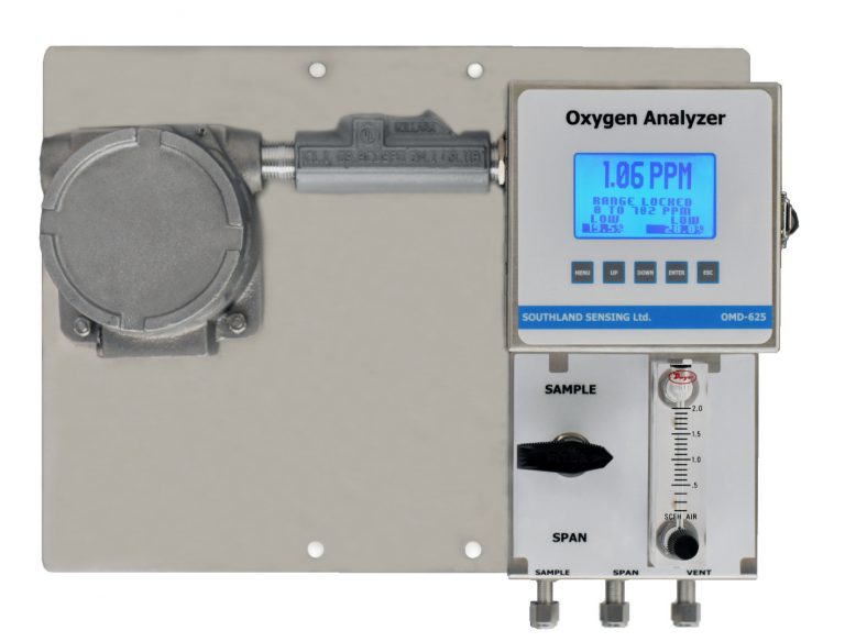 Hazardous Area Online Process Oxygen Analyzer, CE - Southland Sensing Ltd.