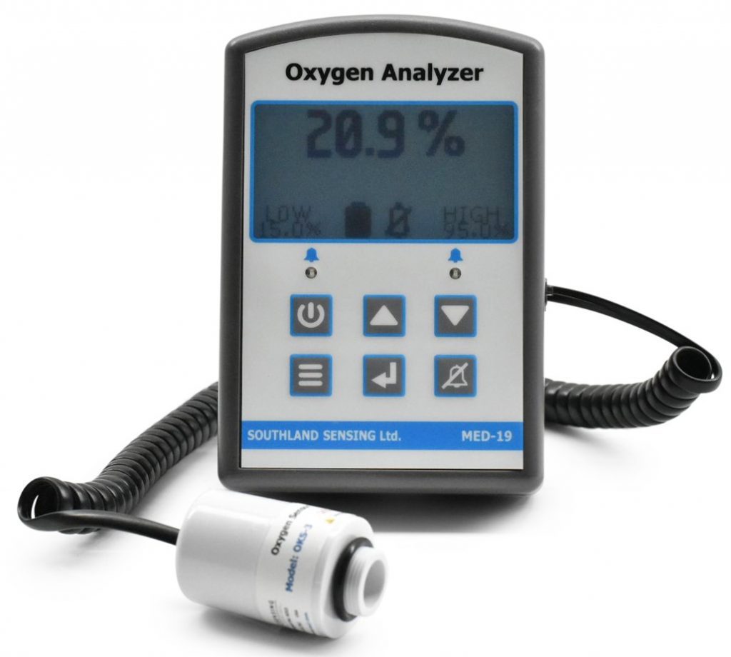 Portable Oxygen Monitor, CE - Southland Sensing Ltd.